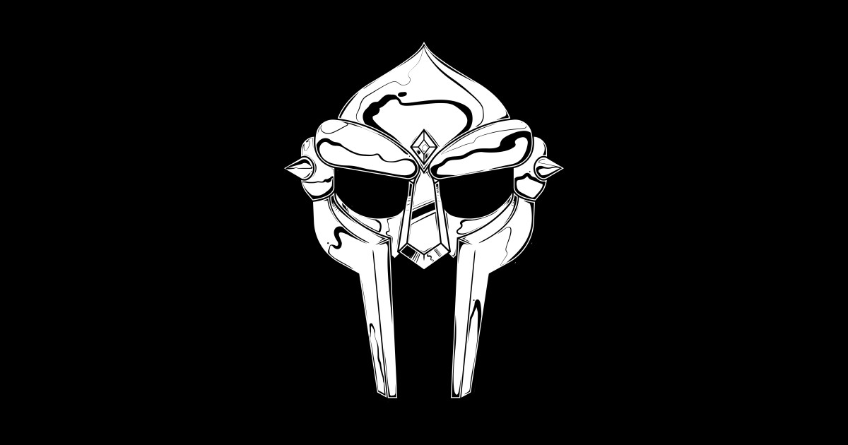 MF Doom Mask - Mf Doom - Sticker | TeePublic