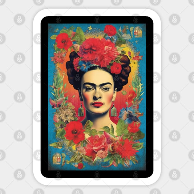 Frida Kahlo, Poster - Frida Kahlo - Sticker | TeePublic