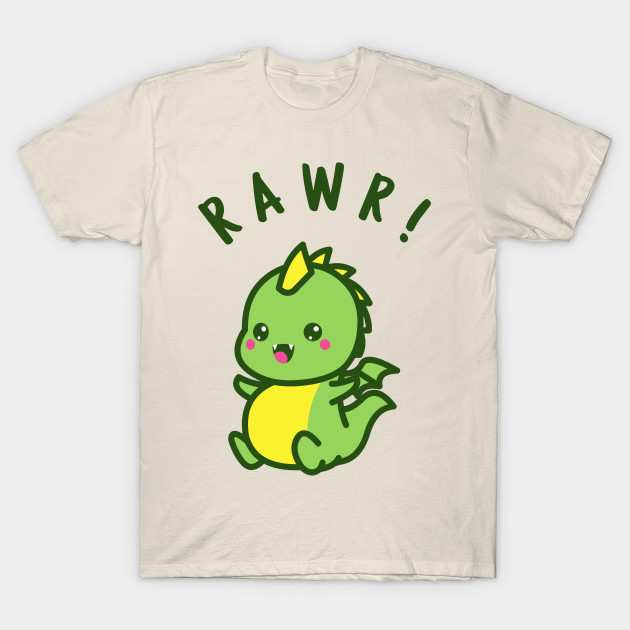 Rawr! - Dinosaur - T-Shirt | TeePublic