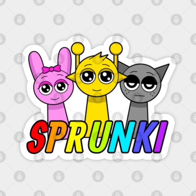 Sprunki Kids Characters - Simon Gray and Pinky - Sprunki Birthday ...