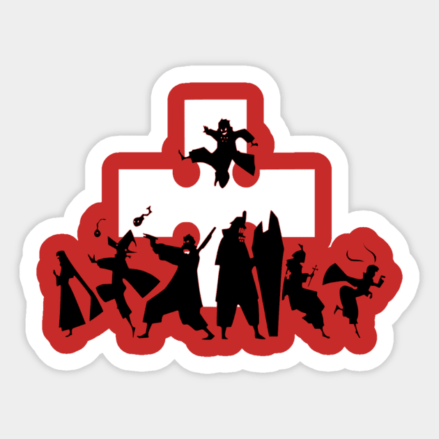 Fire Force Company 8 - Fire Force - Sticker | TeePublic