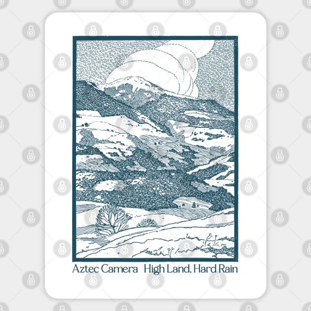 Aztec Camera Fan Art Design - Aztec Camera - Sticker | TeePublic