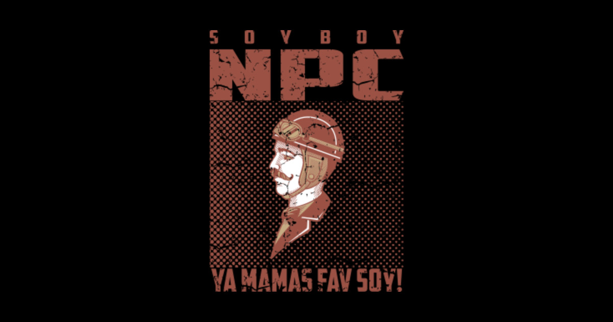soy boy npc 04 - Soy Boy - Sticker | TeePublic