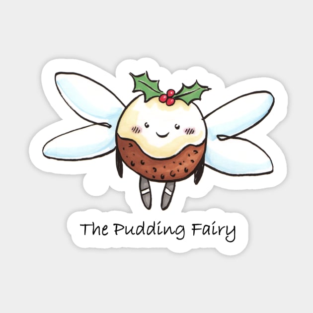 The Pudding Fairy - Christmas Pudding - Sticker | TeePublic