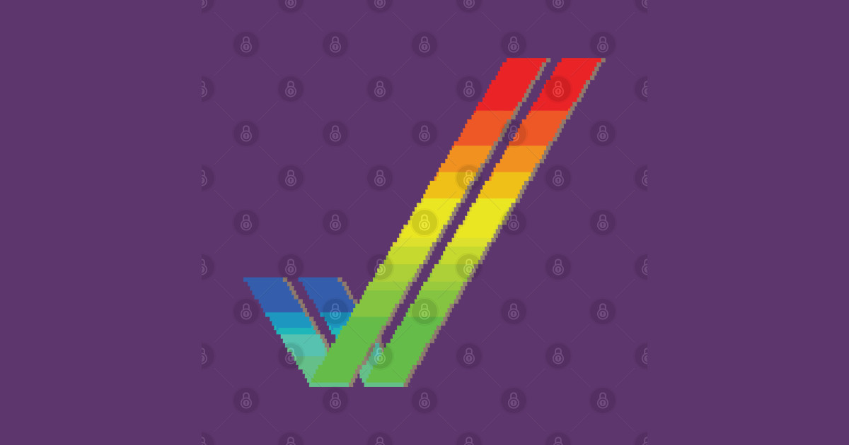 Commodore Amiga Workbench Tick Logo - Amiga - T-Shirt | TeePublic