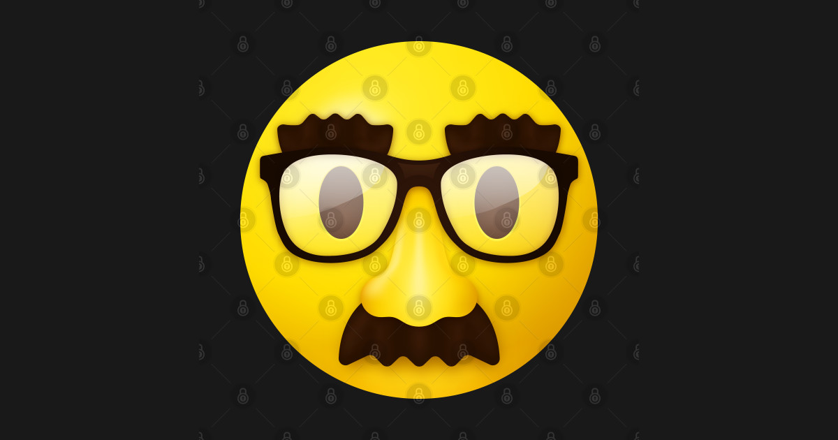 Disguised face emoji - Disguised Face Emoji - Hoodie | TeePublic