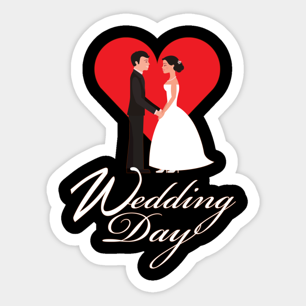 Wedding - Wedding - Sticker | TeePublic