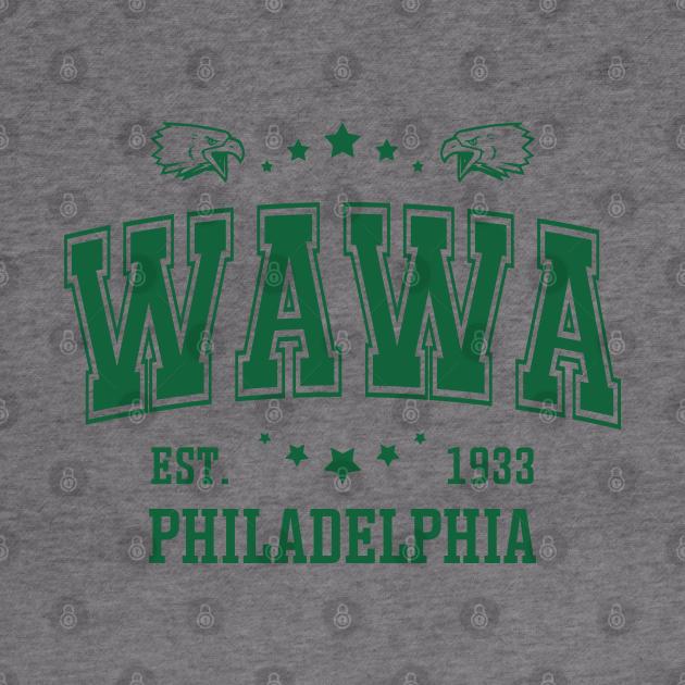 Retro Vintage Eagles Wawa - Eagles Wawa - Hoodie | TeePublic