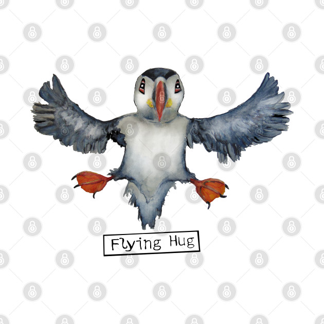 Flying Hug - Hug - T-Shirt | TeePublic