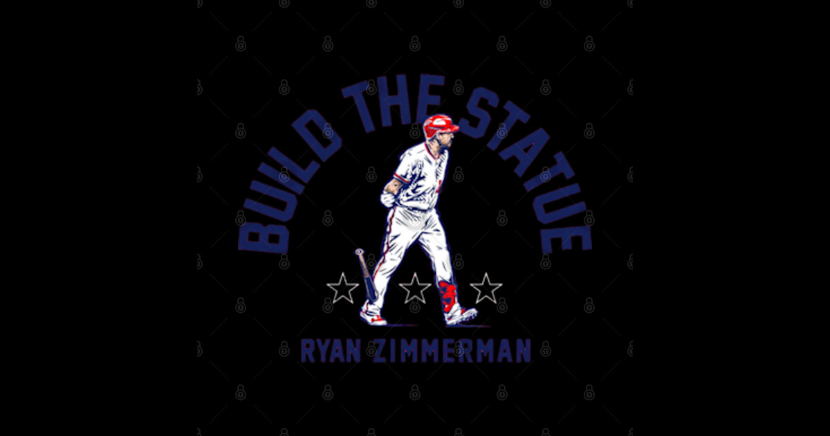 Ryan Zimmerman Build The Statue - Ryan Zimmerman - Posters and Art ...