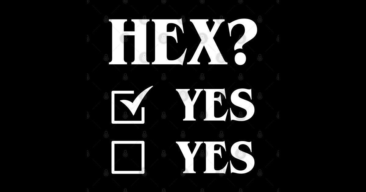 Hex Yes Yes Funny Tabletop RPG Meme - Dungeons And Dragons - Sticker ...
