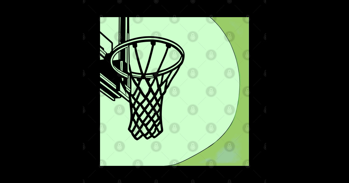 hoop 2023 tileartwork - Hoop - Sticker | TeePublic