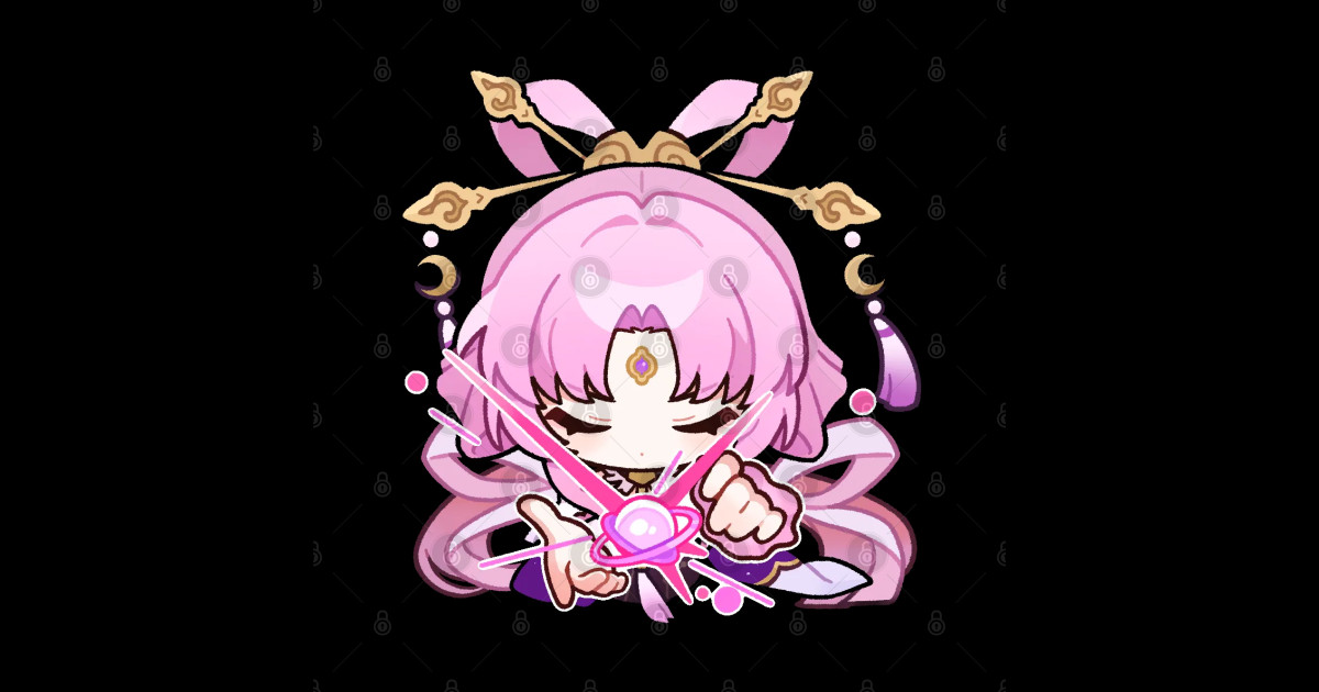 Honkai Star Rail Chibi Fu Xuan - Honkai Star Rail - Sticker | TeePublic