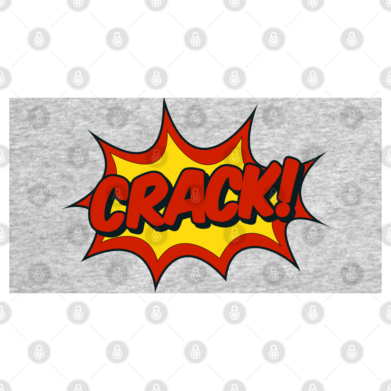 Crack! Comic Effect - Comic - T-Shirt | TeePublic