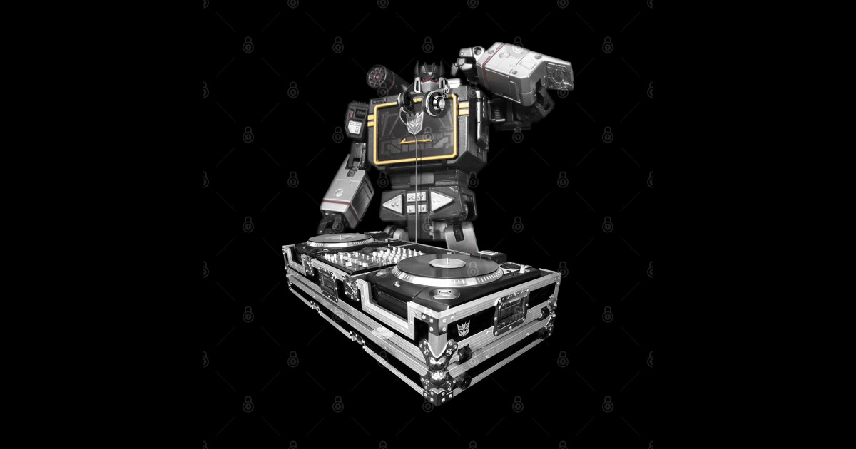 Transformers: GEN 1 - Soundwave - Hip-hop Turntables - Hip Hop Dj ...