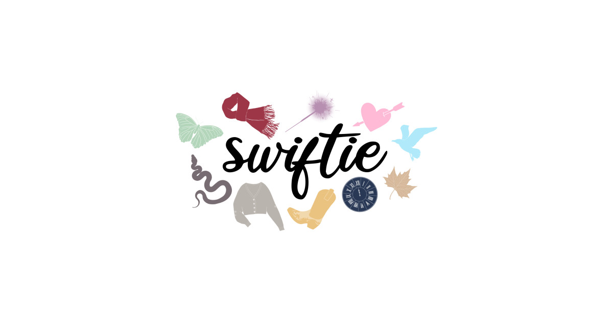 Swiftie Symbols - Color - Swiftie - T-Shirt | TeePublic