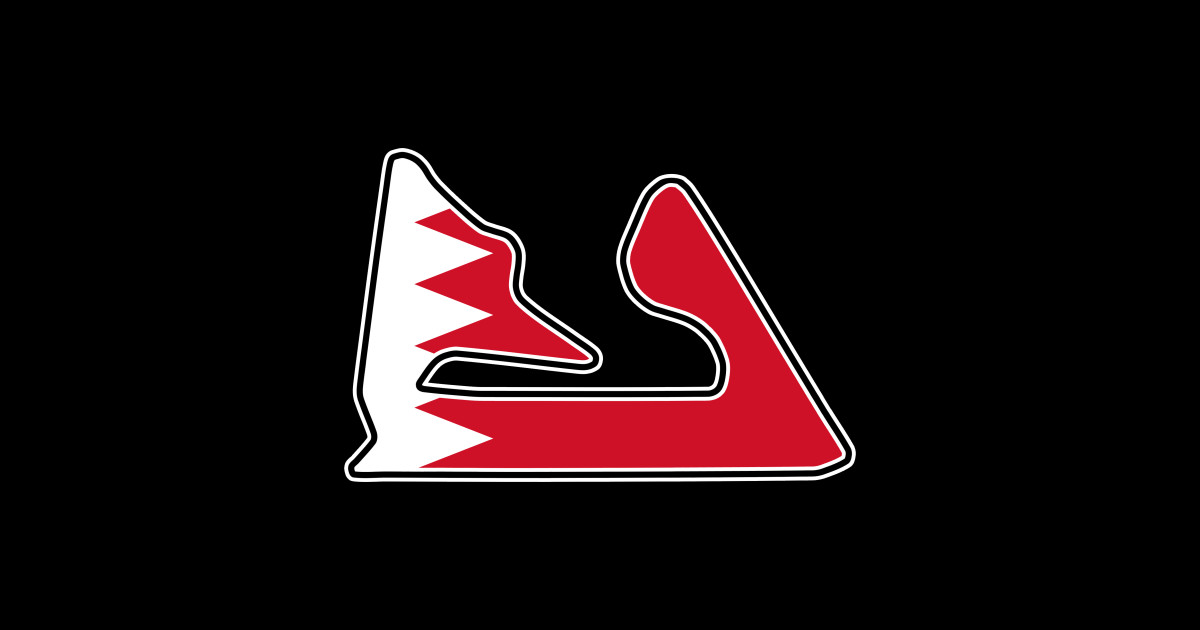 Bahrain International Circuit [flag] - Bahrain - Sticker | TeePublic