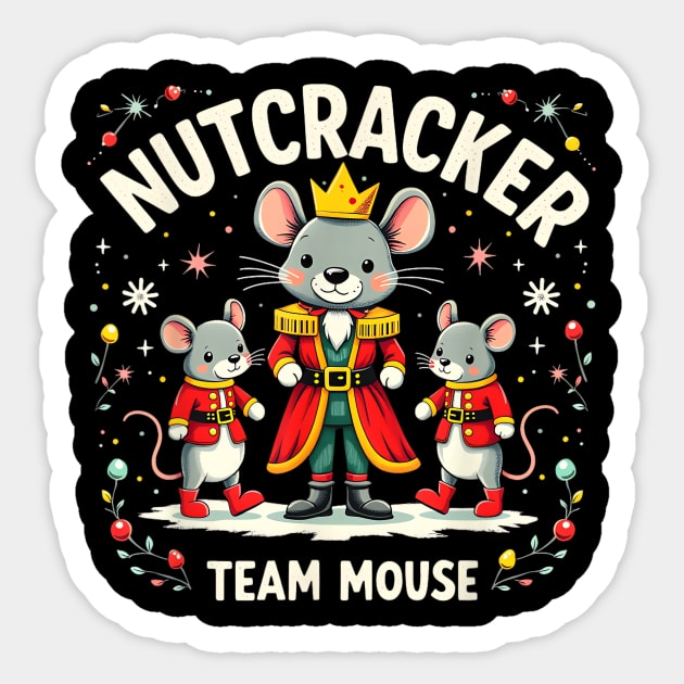 Nutcracker Team Mouse Cute Ballet Christmas - Nutcracker Mouse ...
