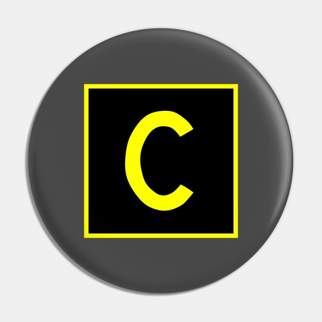 C - Charlie - FAA taxiway sign, phonetic alphabet - Taxiway Sign - Pin ...