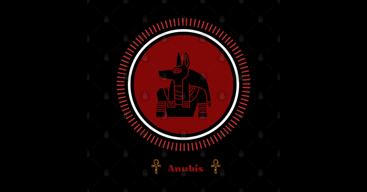 Anubis Ancient Egyptian God - Egyptian God - Posters and Art Prints ...