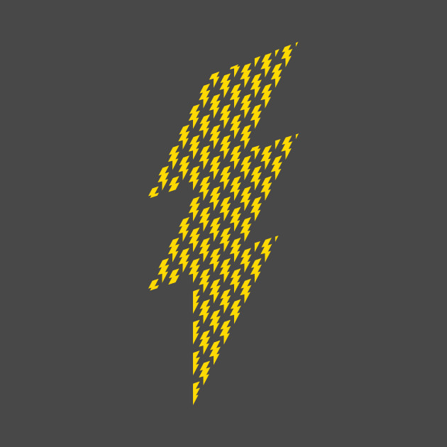 Thunder bolt lightning pattern - Lightning Bolt - T-Shirt | TeePublic