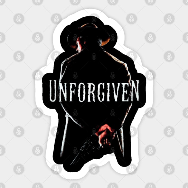 90s The Unforgiven Classic - Unforgiven - Sticker | TeePublic