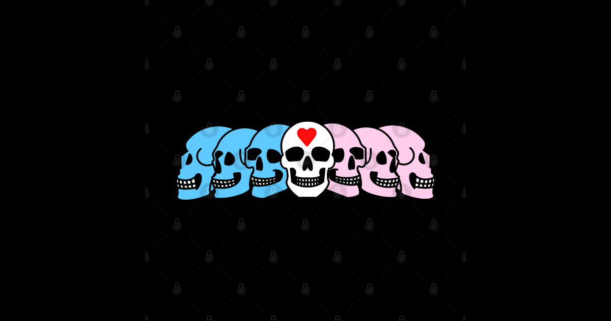 Pride Skulls Age Play - Pride Month Ageplay - Sticker | TeePublic