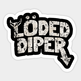 Loded Diper Band Stickers for Sale | TeePublic