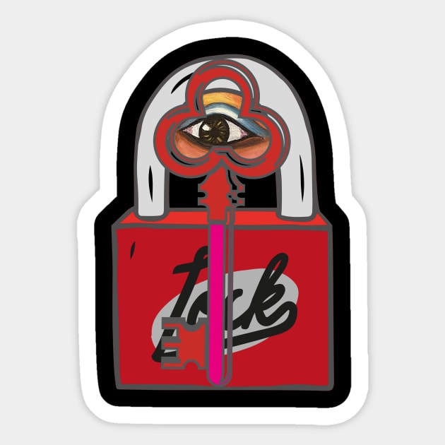 Locke and key - Lock - Sticker | TeePublic