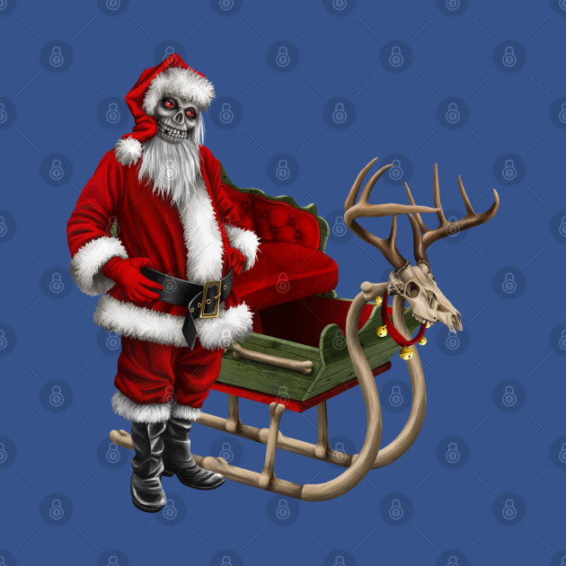 Slaying Santa - Scary Santa - T-Shirt sold by Bhavin Parmar | SKU ...