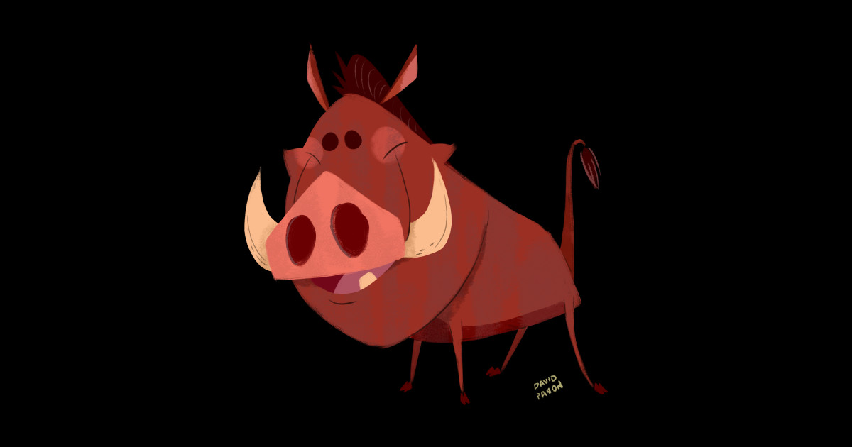Pumba - Disney - Sticker | TeePublic