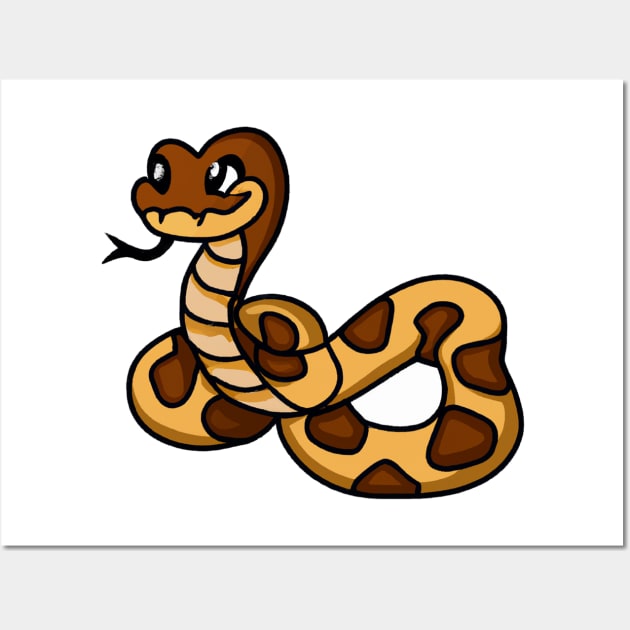 how to draw a rattlesnake