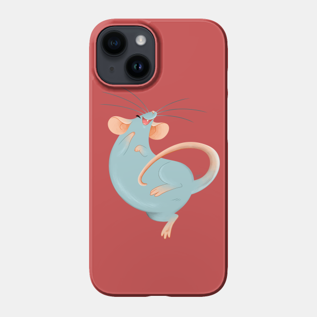 Bouncy Rat - Rat - Phone Case | TeePublic