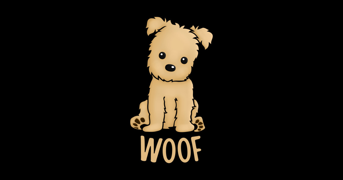 Woof - Woof - Sticker | TeePublic