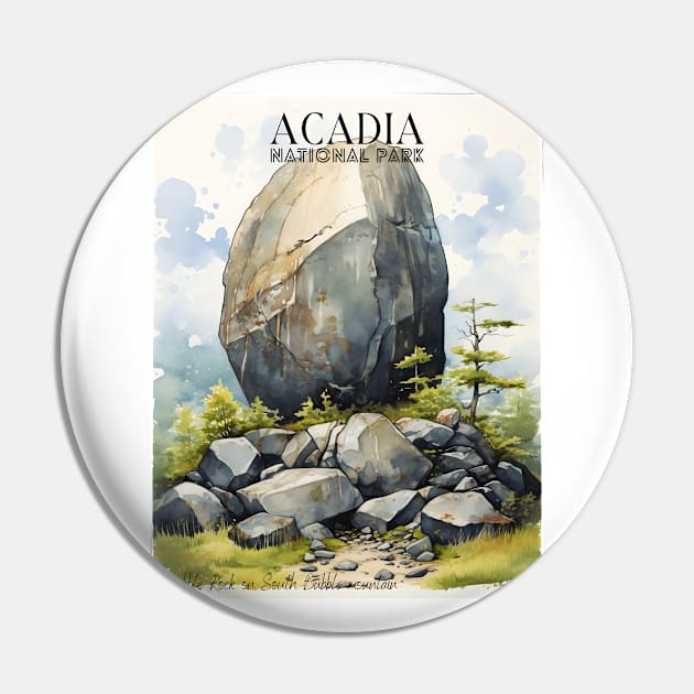 Acadia National Park - Acadia National Park - Pin | TeePublic