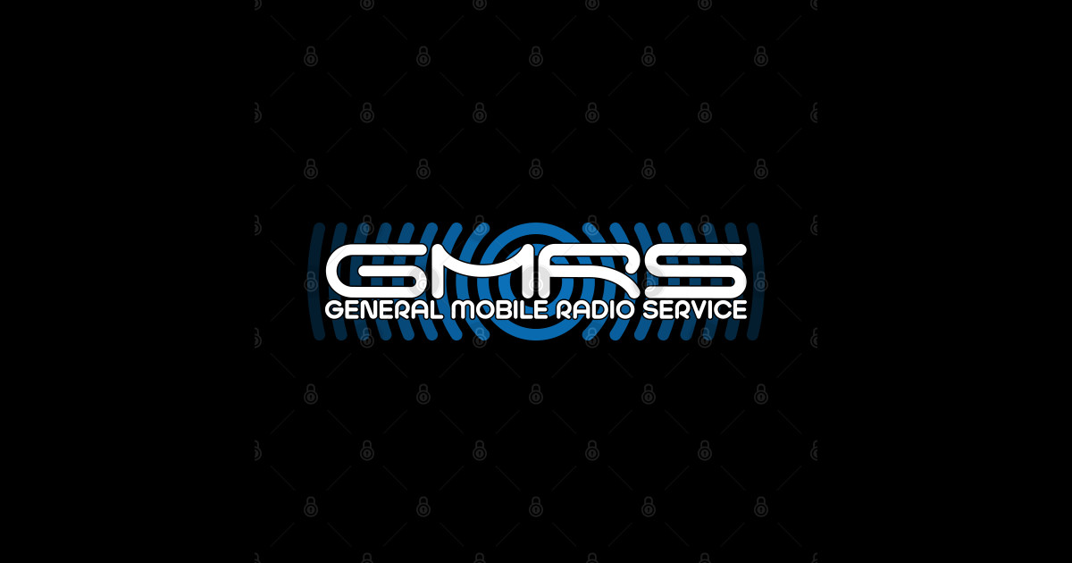 GMRS General Mobile Radio Service (White) - Gmrs - Sticker | TeePublic