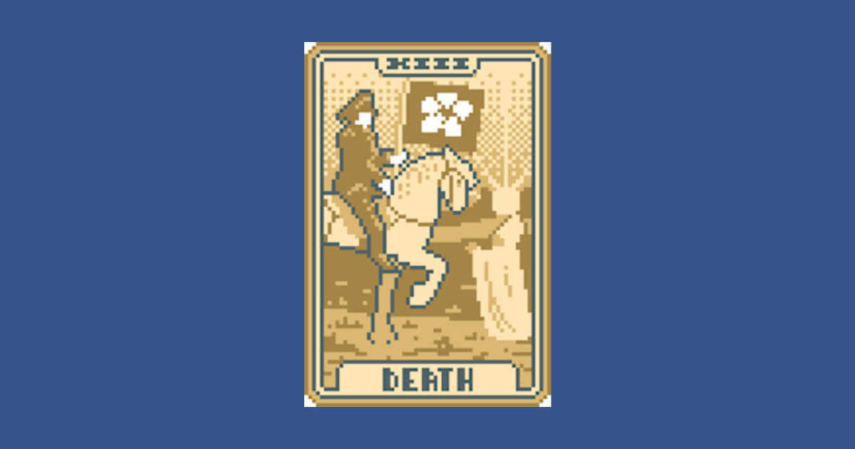 Balatro Death (XIII) Tarot Card - Death - T-Shirt | TeePublic