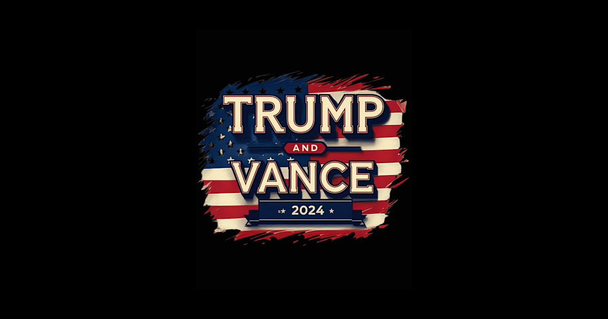 Trump Vance 2024 Retro Stripe Trump JD Vance - Trump Vance 2024 ...