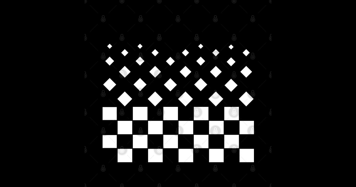 Simple checkerboard Pattern - Pattern - Sticker | TeePublic
