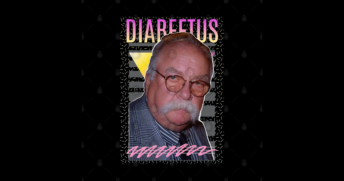Diabeetus 80s Aesthetic Fan Art - Diabeetus - Sticker | TeePublic