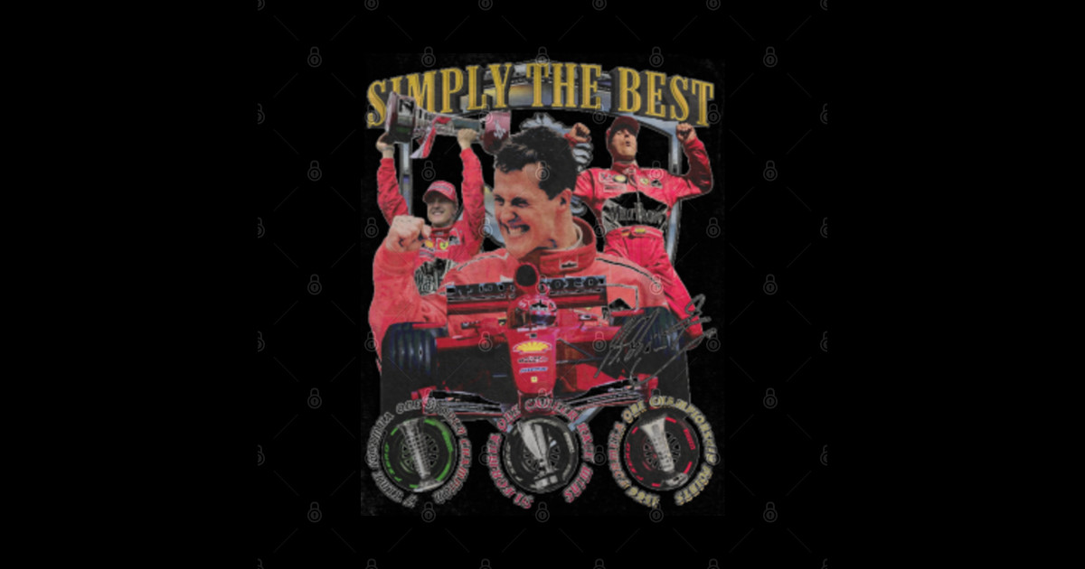 Michael Schumacher Simply The Best - Michael Schumacher - Sticker ...