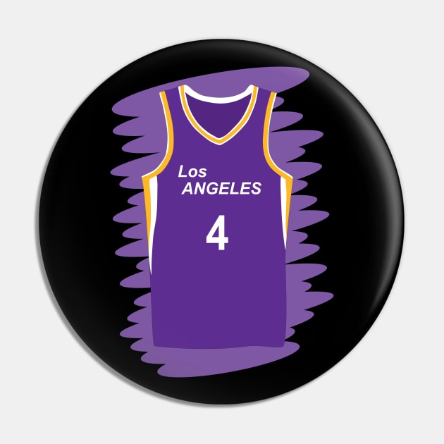 Uniform number 4 of the Los Angeles Sparks - Los Angeles Sparks - Pin ...