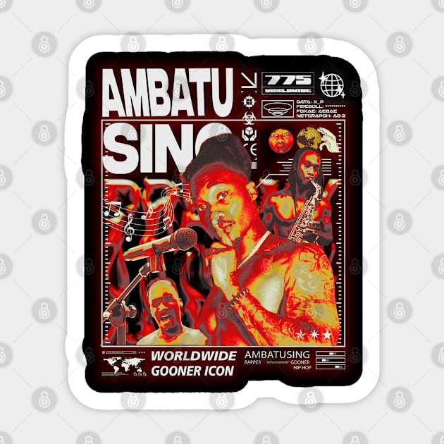 Ambatukam Dreamy Bull Meme Red - Meme - Sticker | TeePublic