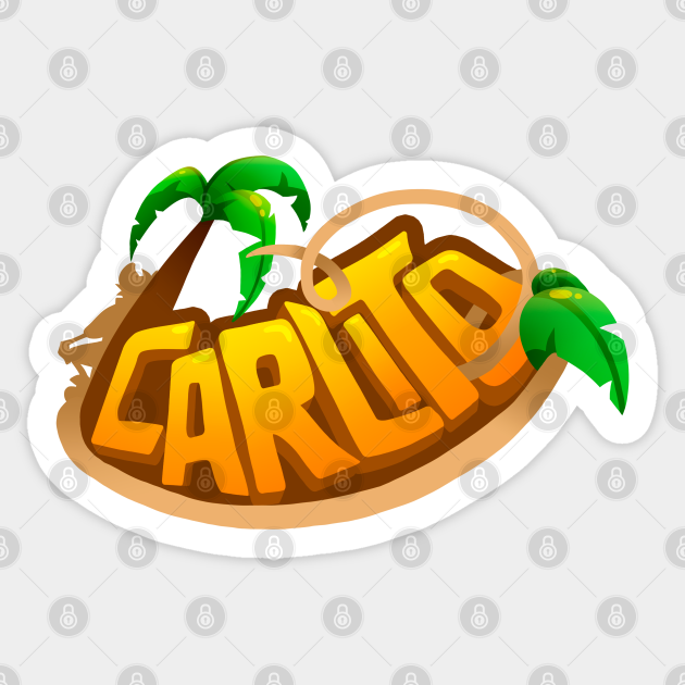 Carlito Logo - Carlito - Sticker | TeePublic