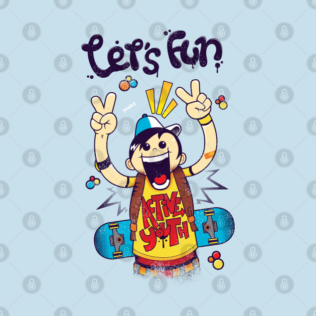 Lets Fun - Design - T-Shirt | TeePublic