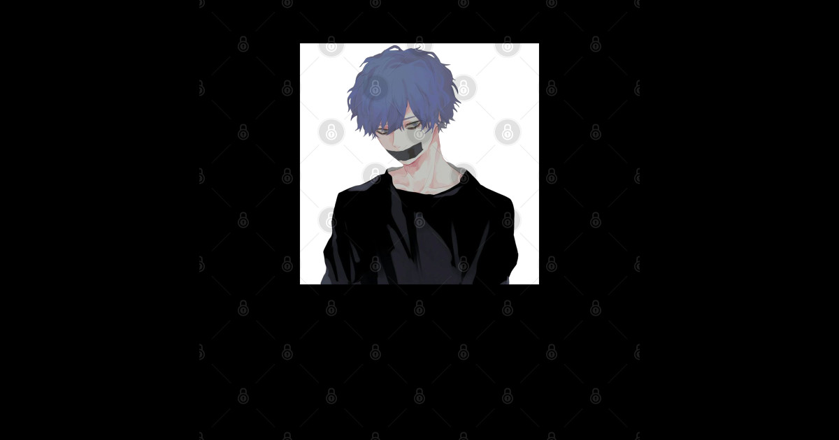 Aesthetic Japanese Boy 2 - Aesthetic - Sticker | TeePublic