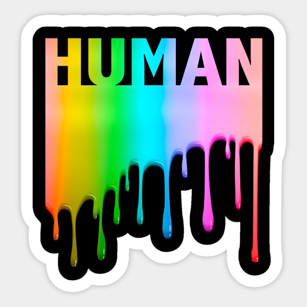 Human - Human - Sticker | TeePublic
