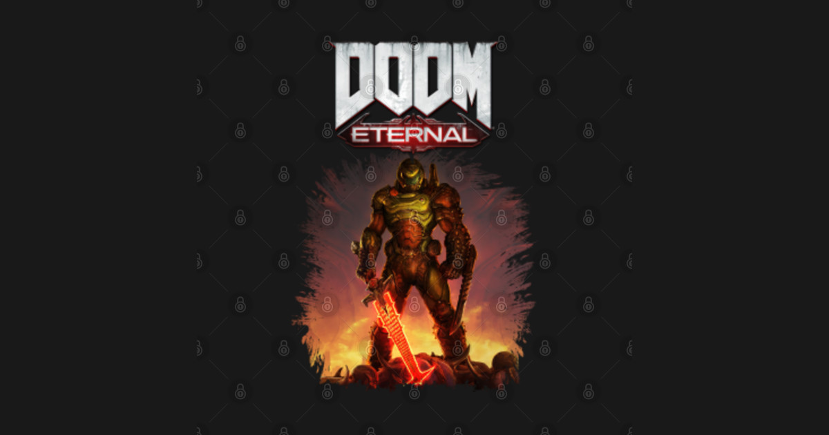 Doom Eternal - Doom Eternal - Sticker | TeePublic