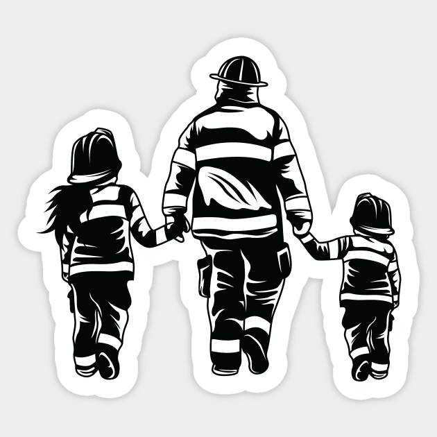 firefighter drawing ideas