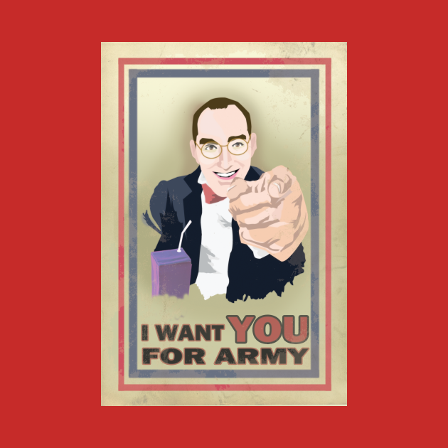 Buster Bluth - I Want You for Army - Arrested Development - T-Shirt ...
